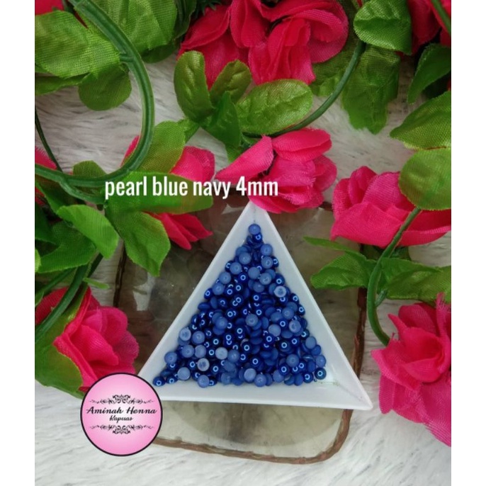Jual MUTIARA BIRU 4MM | Shopee Indonesia