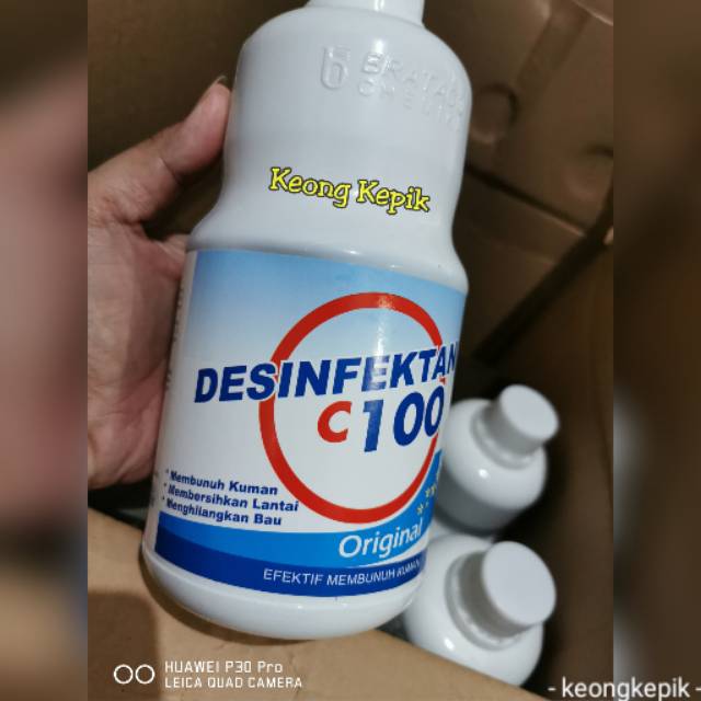 Jual Desinfektan C100 Biang Karbon Original 1 Liter | Shopee Indonesia