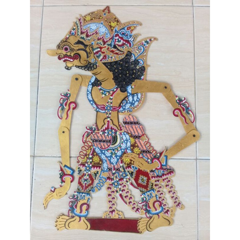 Jual Wayang Kulit Asli RATU SABRANG Halus Standar Dalang | Shopee Indonesia