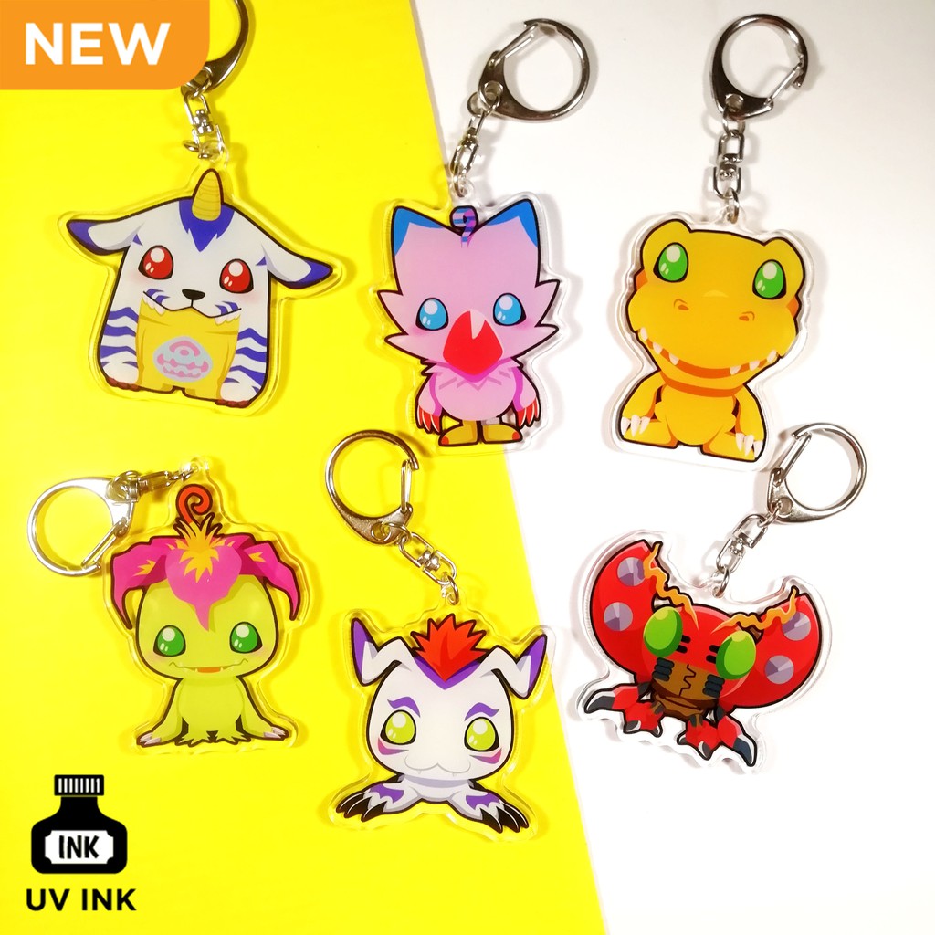 Jual Keychain Digimon / Gantungan Kunci Digimon / Digimon Sovenir ...