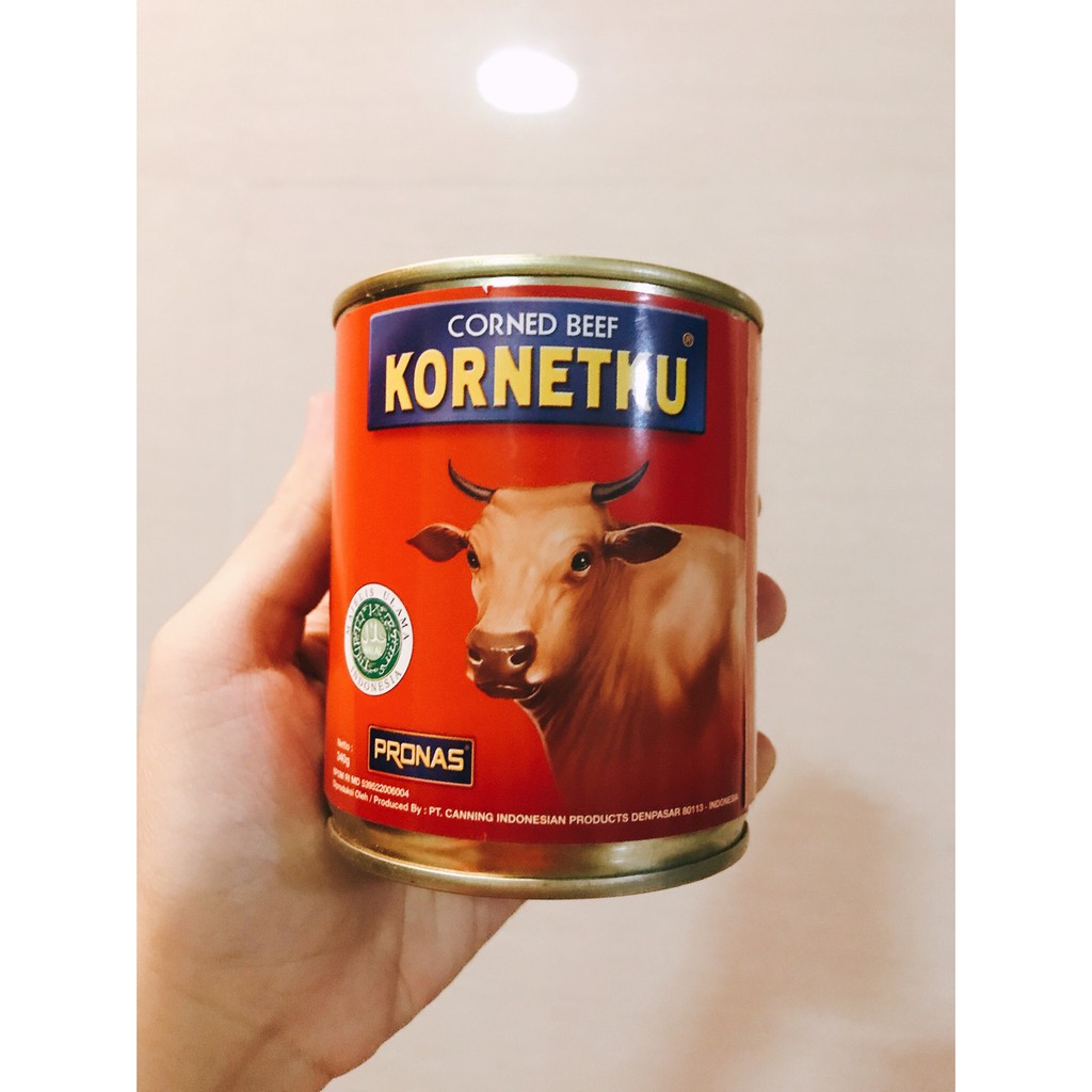 Jual Kornetku Pronas 340g / Kornet ku Pronas Kaleng Besar / Corned Beef ...