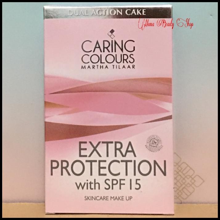 Jual Caring Colours Extra Protection With Spf 15 Dual Action Cake ...