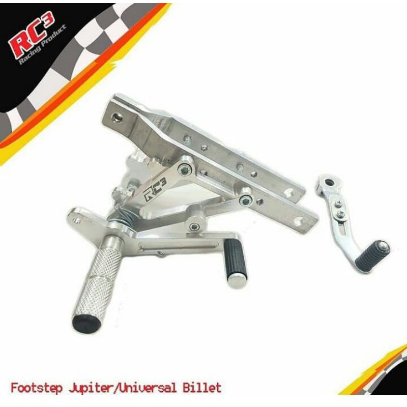 Jual FOOT STEP JUPITER BILLET RC3 RACING FOOTSTEP ROADRACE JUPITER Z1 ...