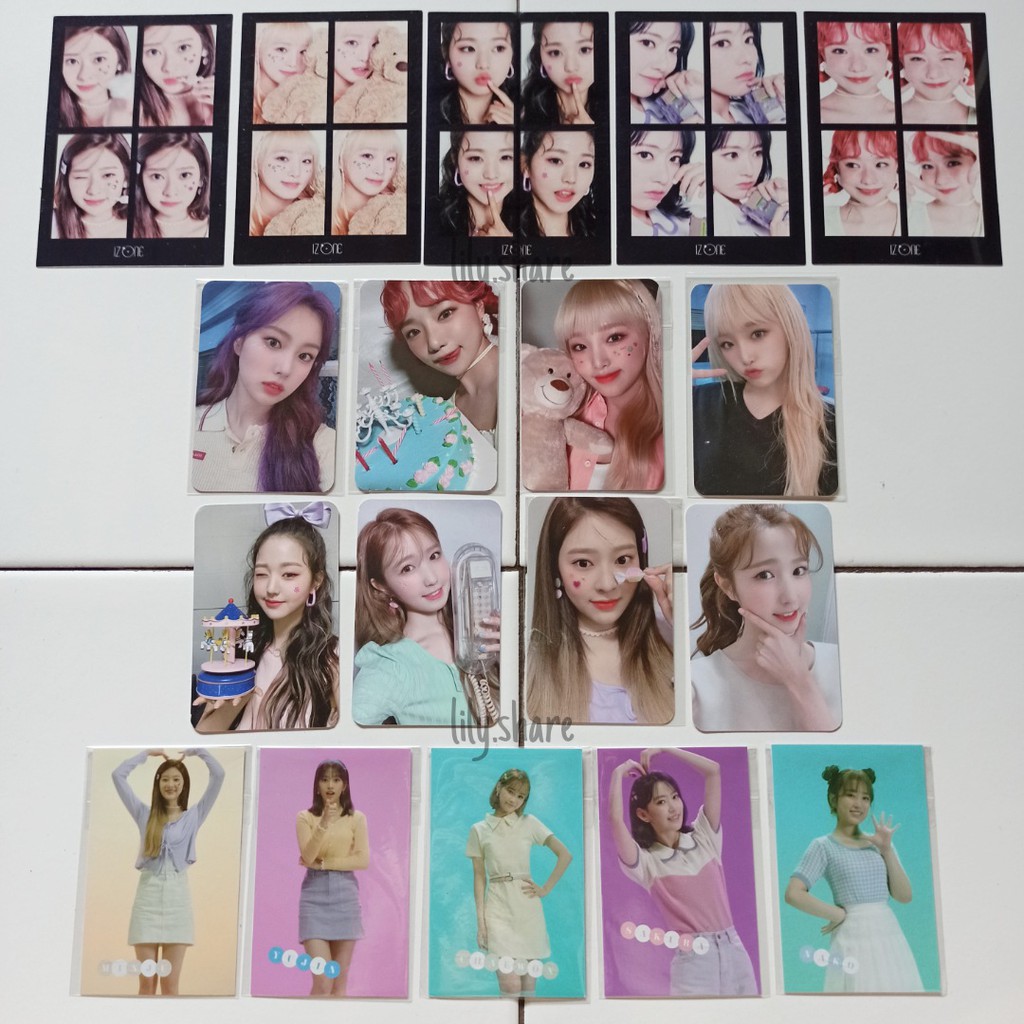 Jual IZ*ONE Oneiric Diary Photocard Album Diary ver IZONE | Shopee Indonesia