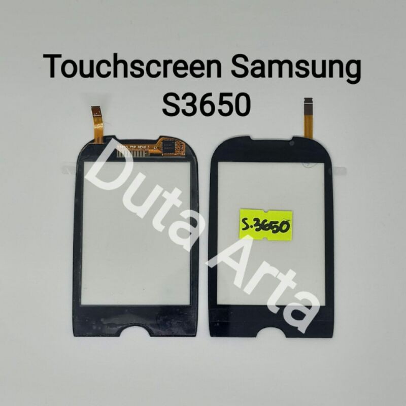 Jual Touchscreen Samsung Corby S3650 - Black (Hitam) | Shopee Indonesia