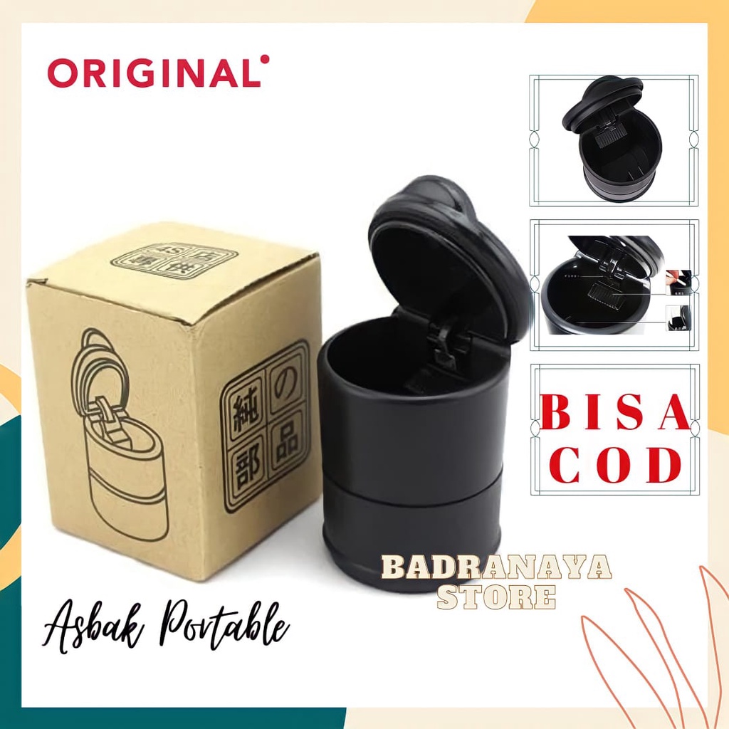 Jual Asbak Rokok Asbak Portable Mobil Cara Ashtray Asbak Mobil Asbak ...