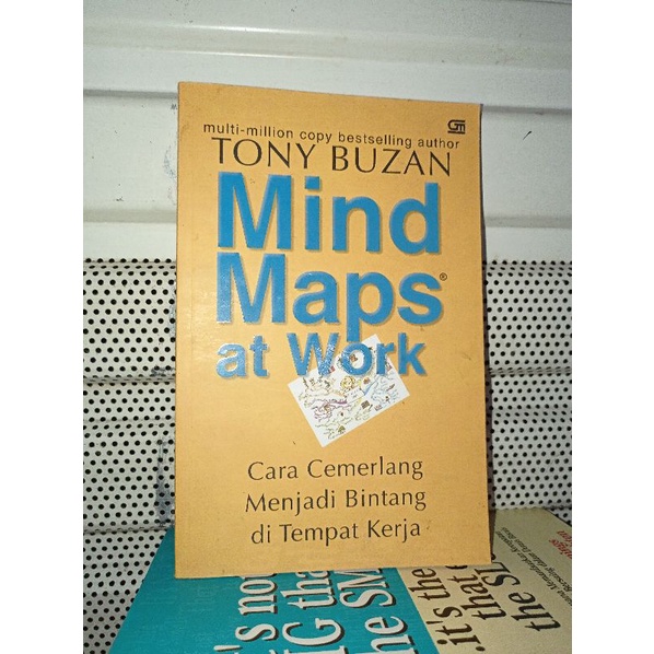 Jual BUKU MIND MAPS AT WORK TONY BUZAN | Shopee Indonesia