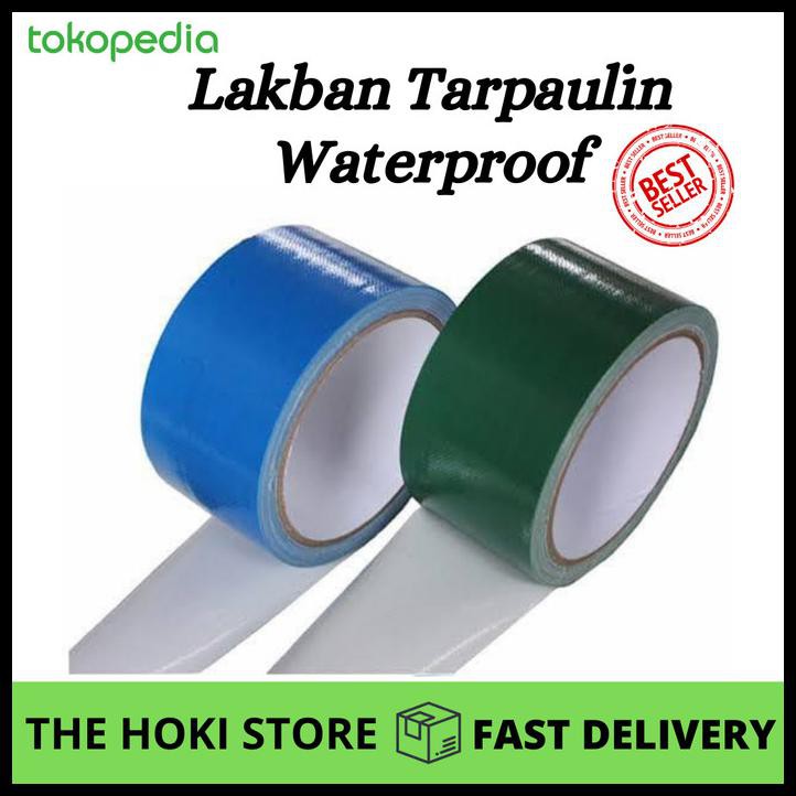Jual Lakban Tarpaulin Waterproof Lem Repair Tape Terpal Tenda Canopy ...