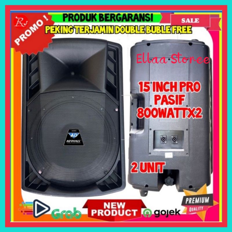 Jual Speaker Premium Sound Addons Rcf Pro 15 Inch Pasif 800Wx2 - 2 Unit ...