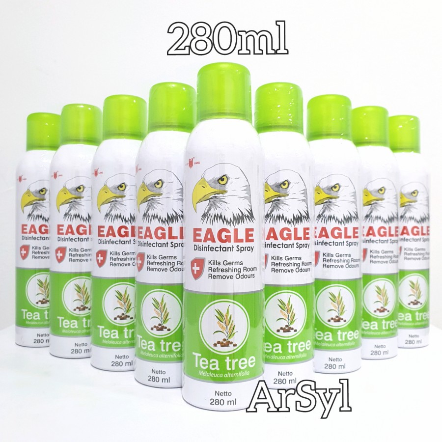 Jual Disinfektan Eagle Spray 280ml - Tea Tree | Shopee Indonesia