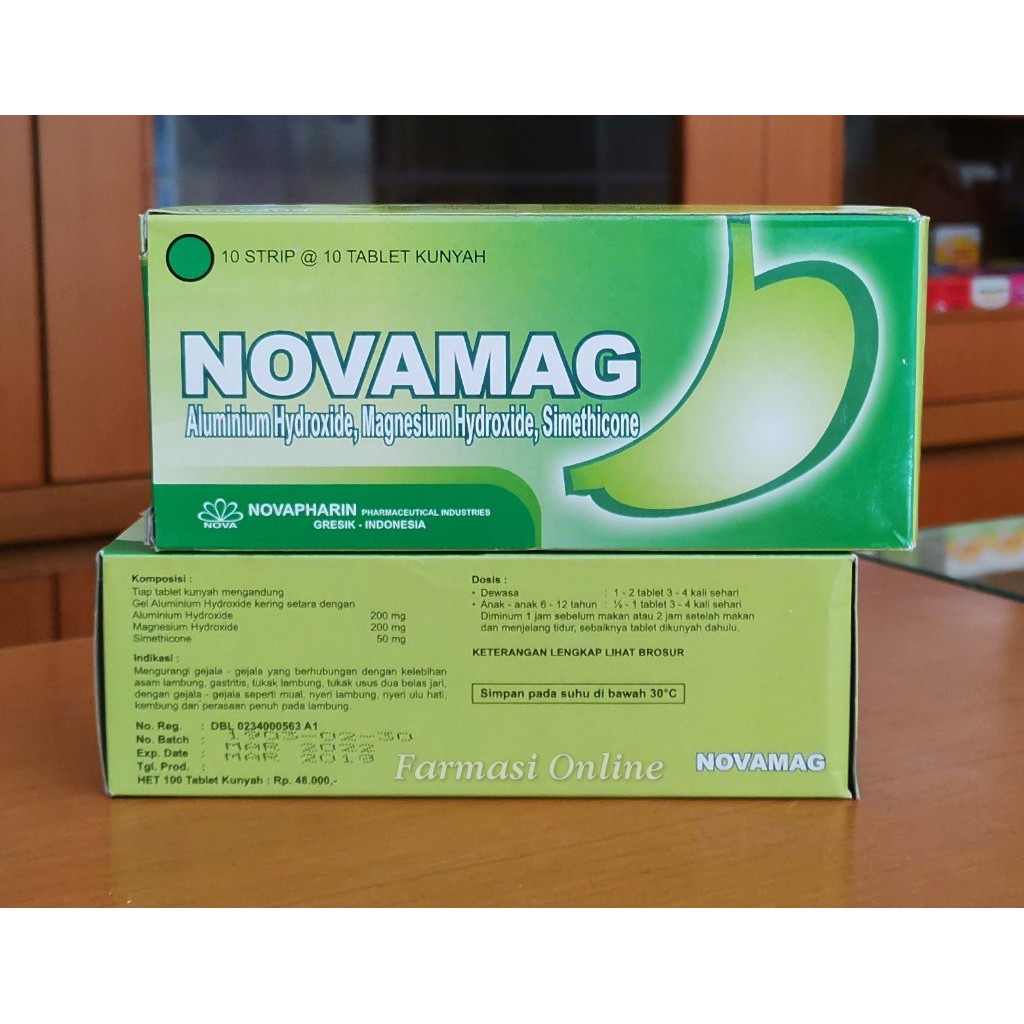 Jual Novamag Box 100 Tablet | Shopee Indonesia