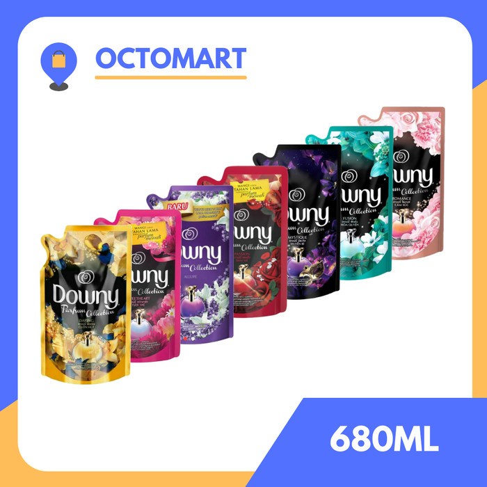 Jual DOWNY Parfum Collection 650ML Pewangi dan Pelembut Pakaian Konsentrat 650 / 680 ML / 680ML ...