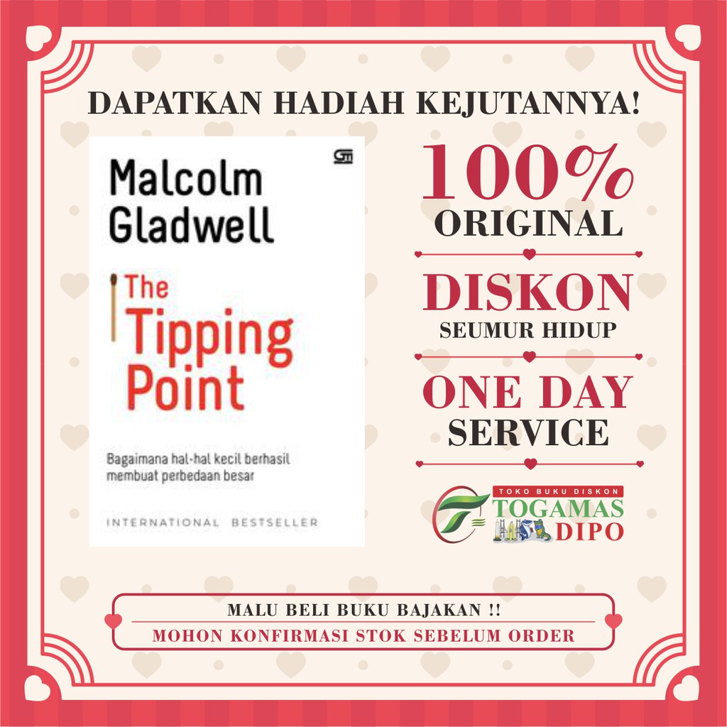 Jual BUKU THE TIPPING POINT (COVER PUTIH) | Shopee Indonesia