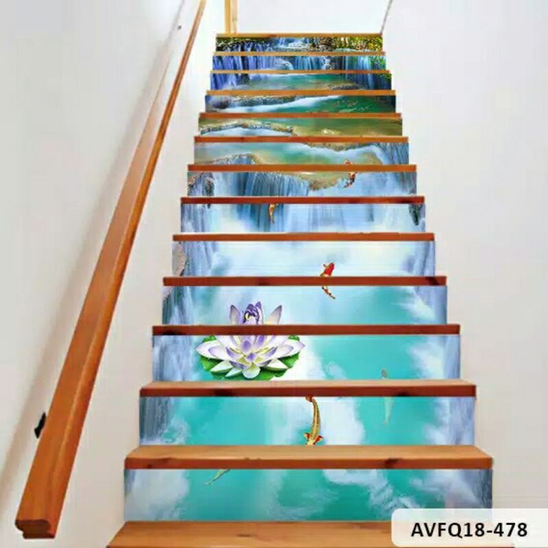 Jual WALLPAPER TANGGA MOTIF PEMANDANGAN ALAM | WALLPAPER TANGGA MOTIF ...