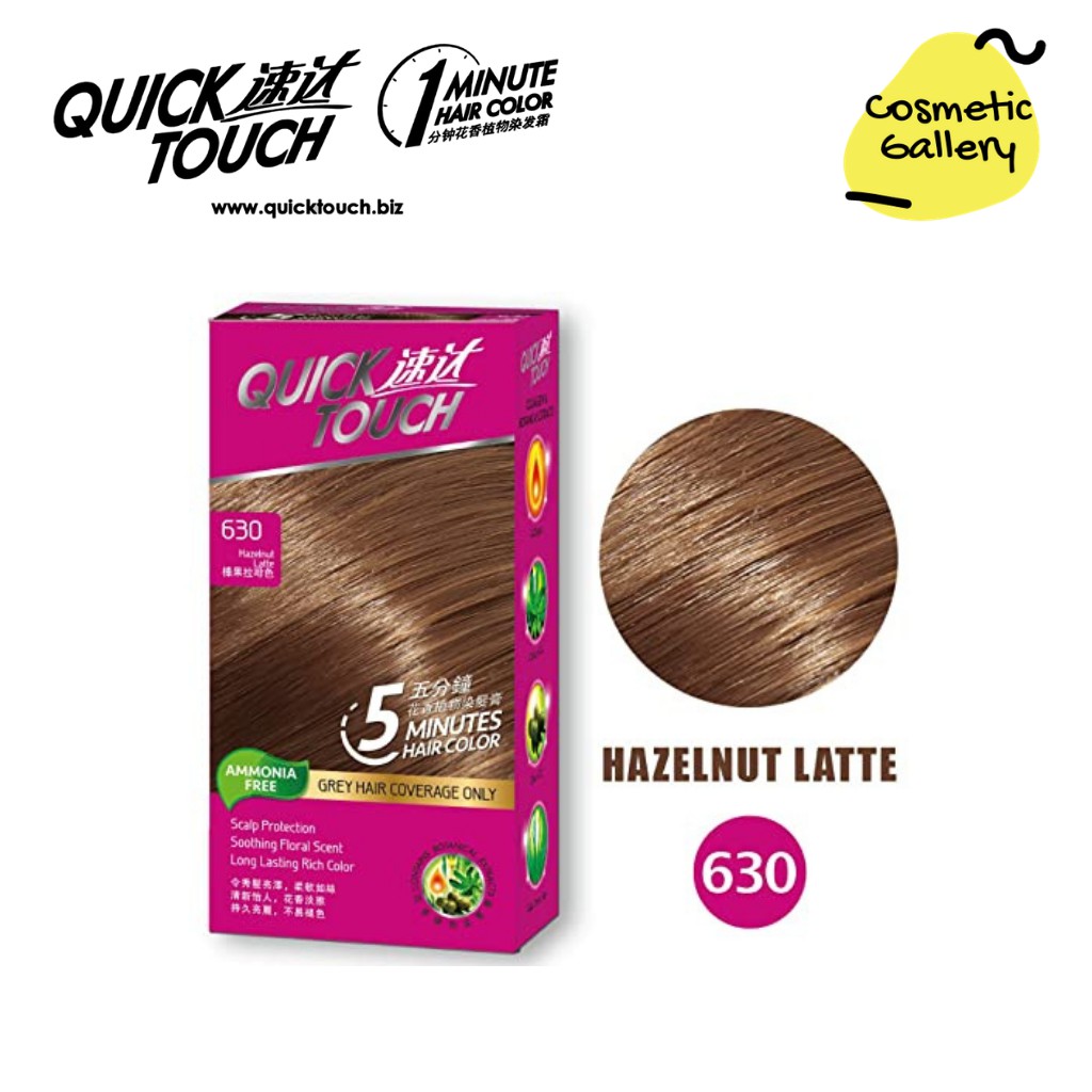 Jual Quick Touch Cat Rambut Hair Color Colour for Grey Hair 430 ...