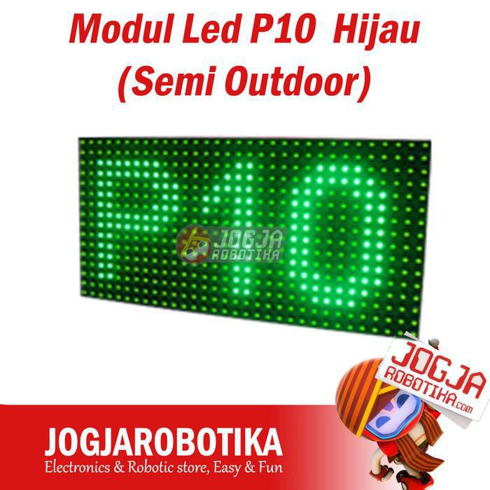 Jual Modul Led P10 Hijau Semi Outdoor | Shopee Indonesia