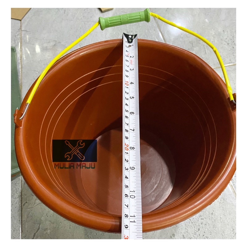 Jual ember cor besar orange anti pecah /ember orange besar | Shopee ...