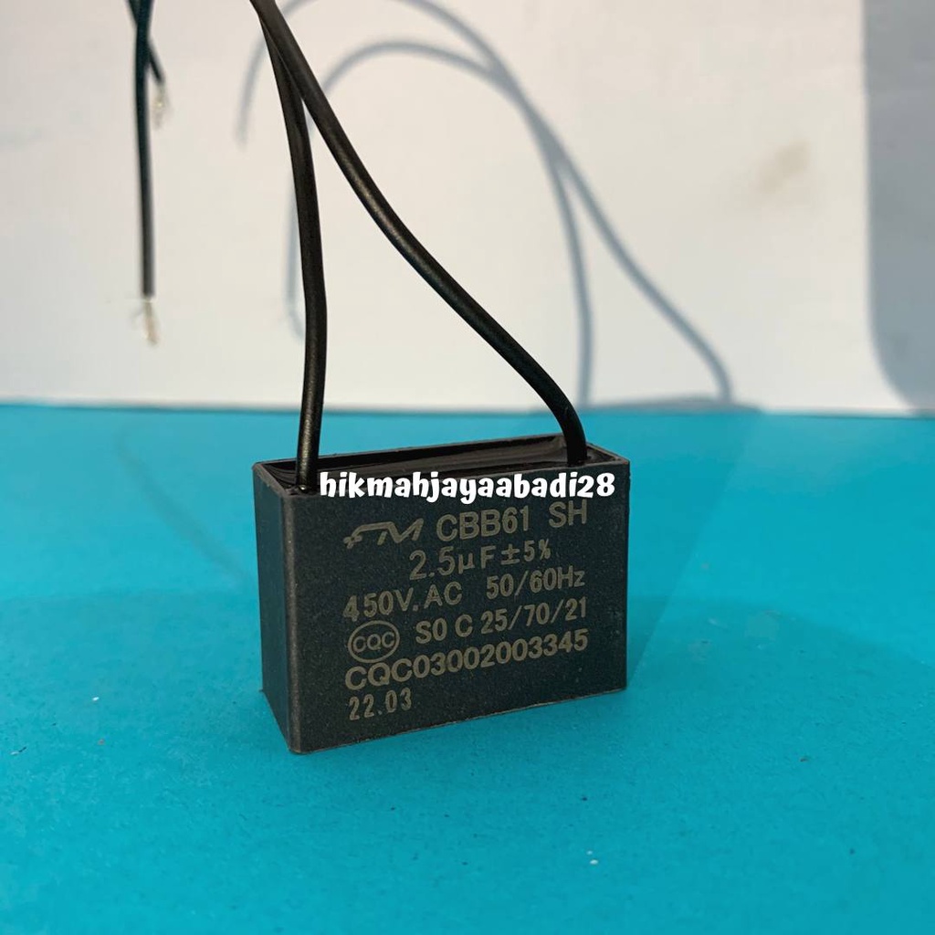 Jual KAPASITOR KIPAS ANGIN - CAPASITOR 2.5uf | Shopee Indonesia