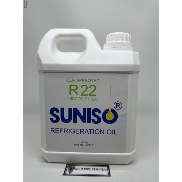 Jual oli kompresor oil suniso 4gs derigen 1liter kompressor ac ...