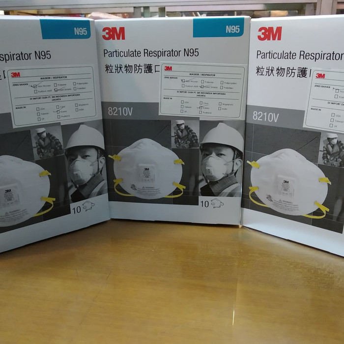 Jual Yusfinadya - Masker 3M N95 Niosh 8210 Valve Exp 2025 | Shopee ...