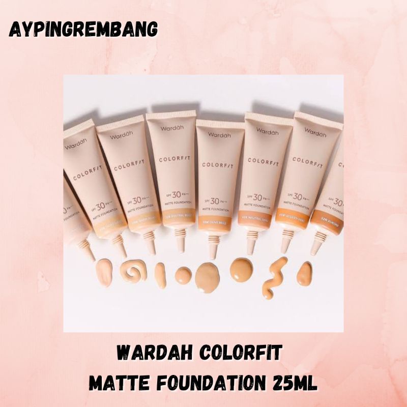 Jual Wardah Colorfit Matte Foundation | Shopee Indonesia
