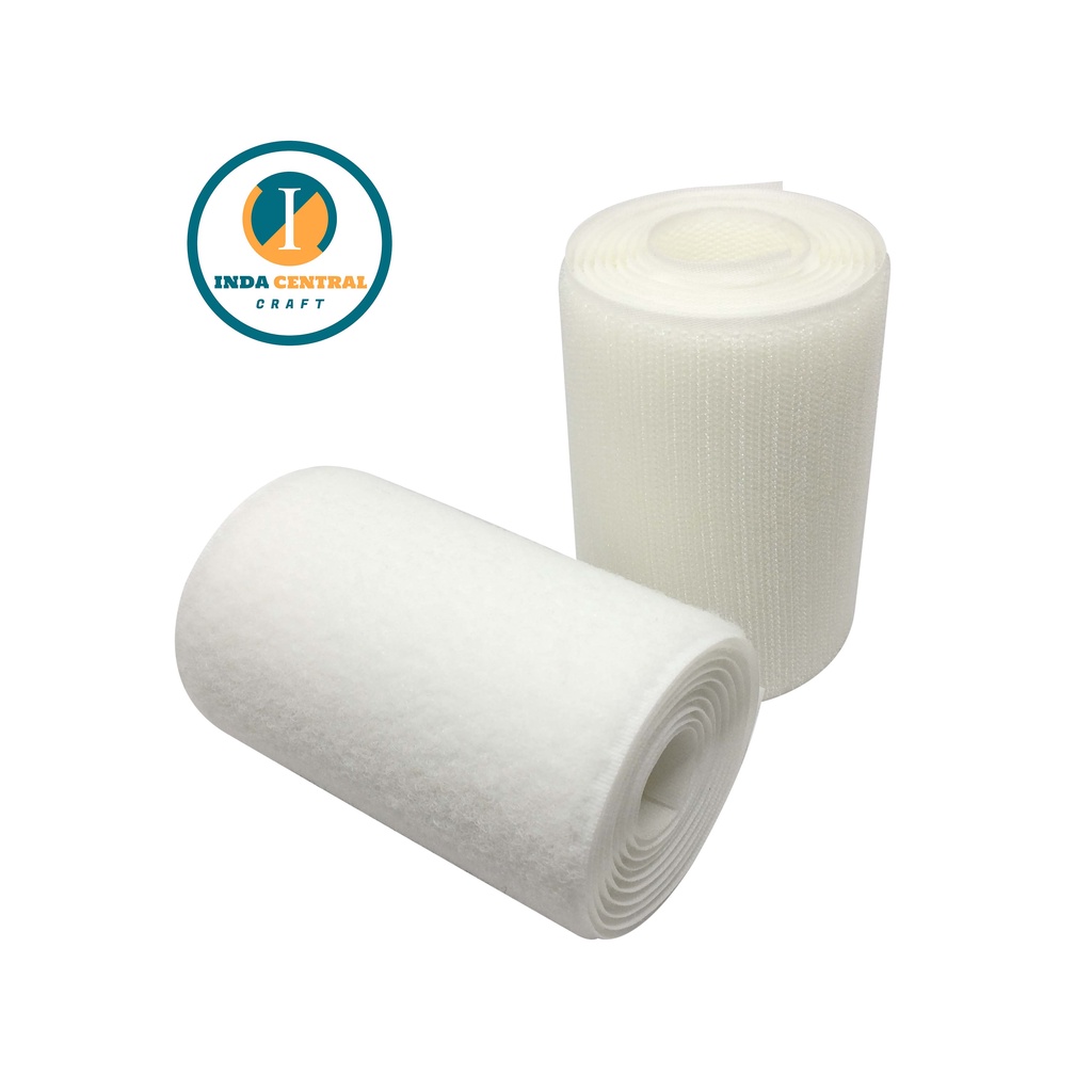 Jual Perekat Perepet Tas Velcro Lebar 10 cm Halus Kasar Magic Tape ...