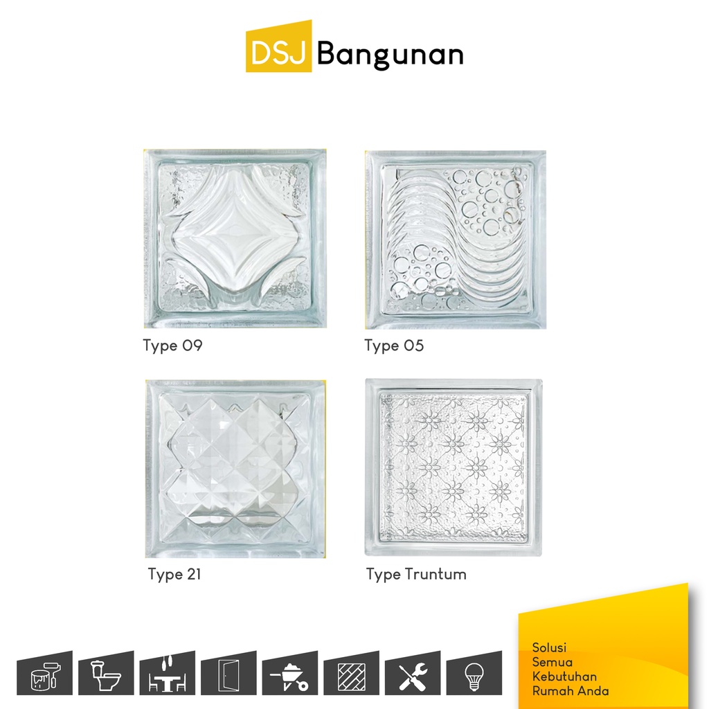 Jual Mulia Glass Block Blok Kaca | Shopee Indonesia