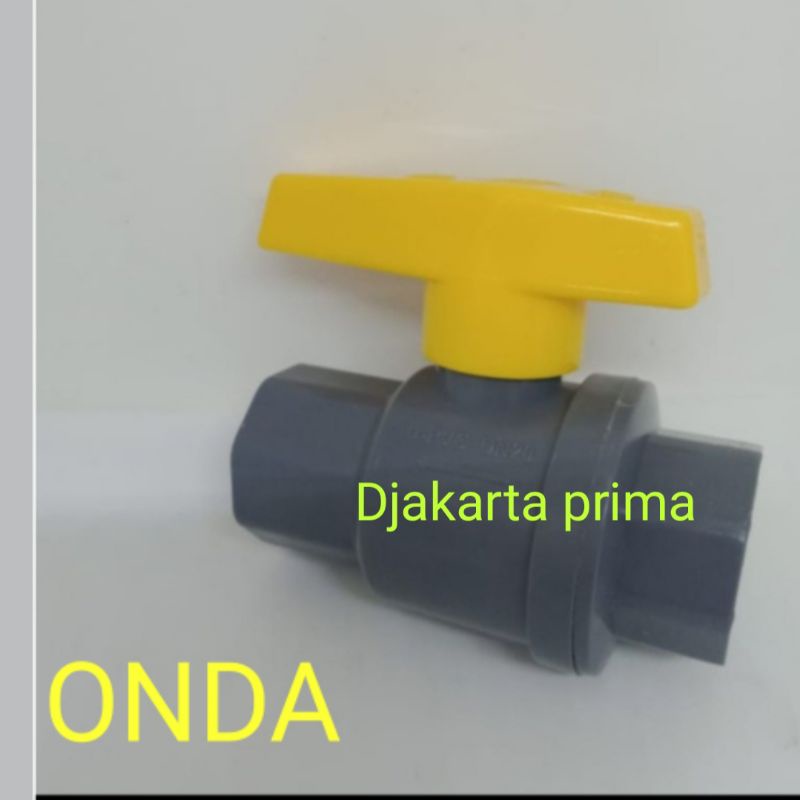 Jual Stop Kran PVCBV Onda 1 Inch | Shopee Indonesia