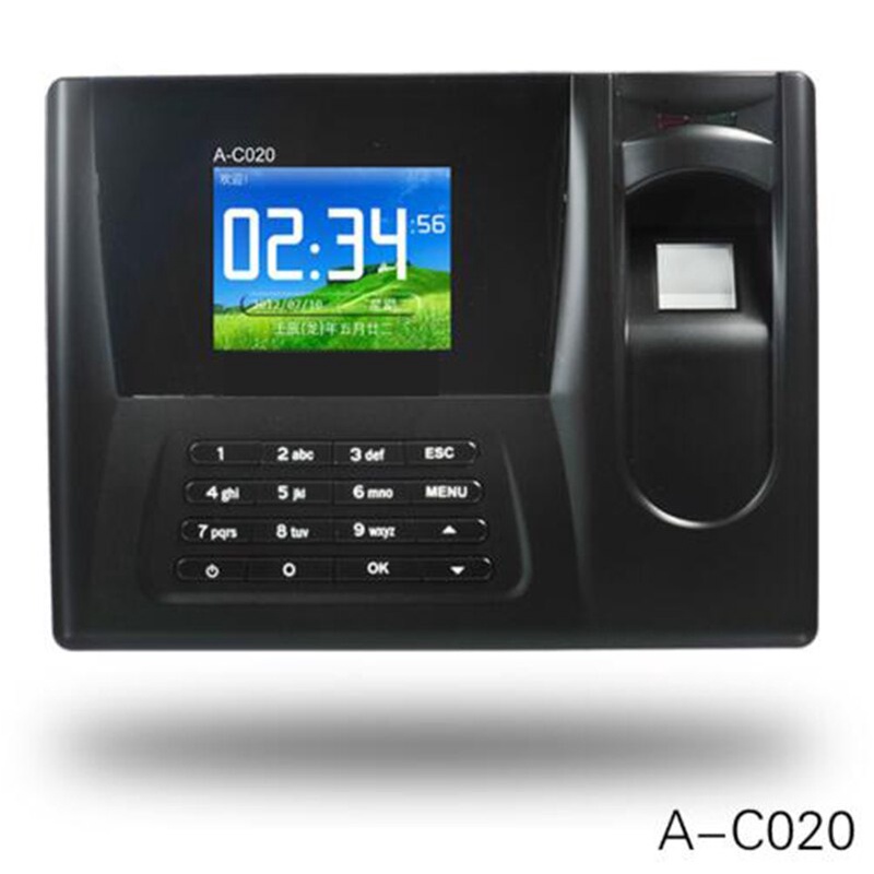 Jual Realand A-C020 ZDC020 Biometric Fingerprint Time Clock Recorder ...