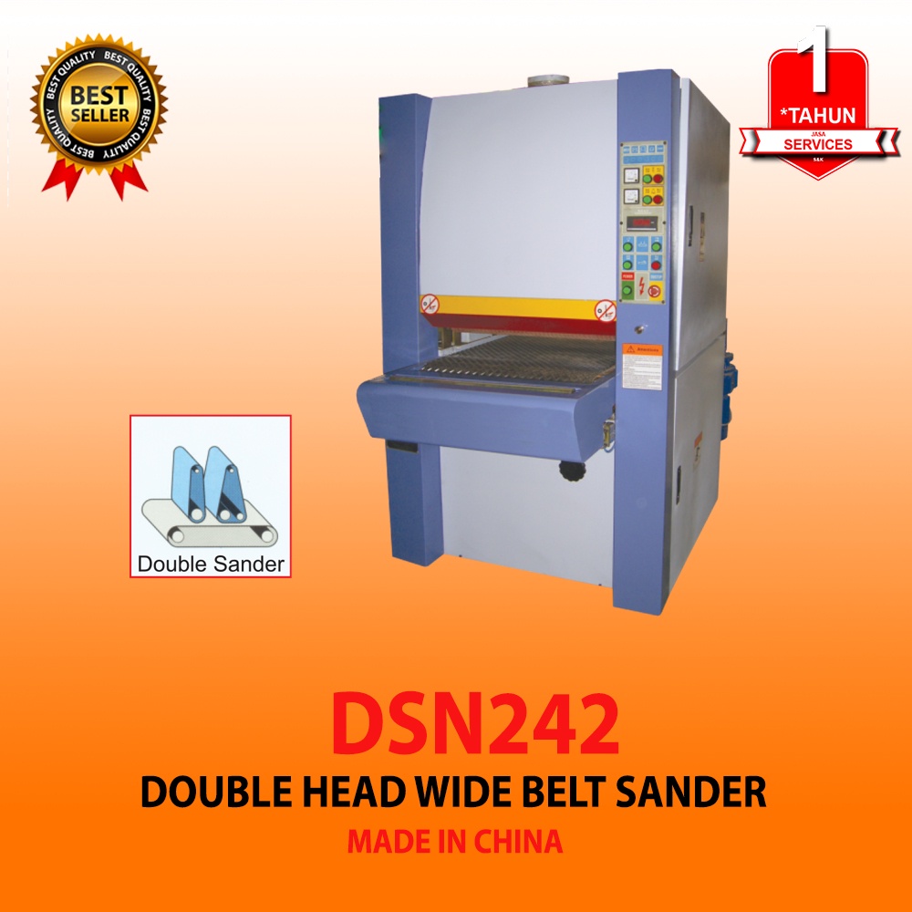 Jual Mesin Amplas Kayu Sander Ganda Wood Working Double Head Wide Belt ...