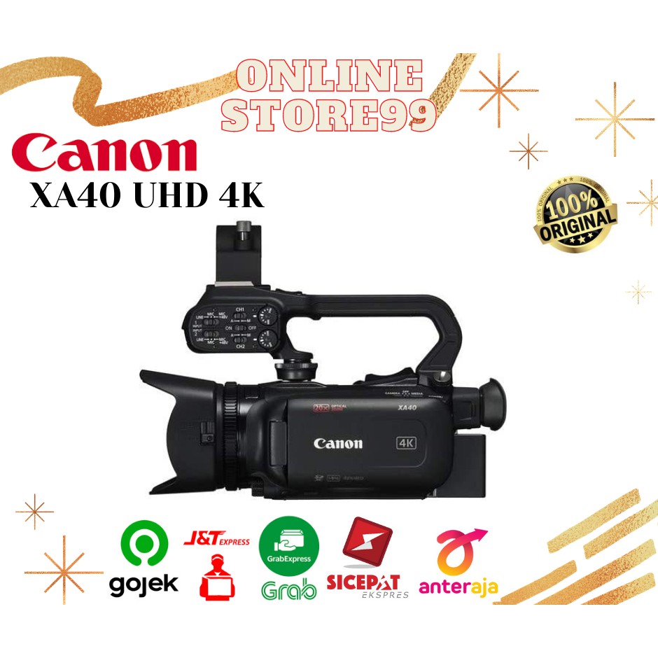 Jual canon XA40 profesional UHD 4K camcorder | Shopee Indonesia