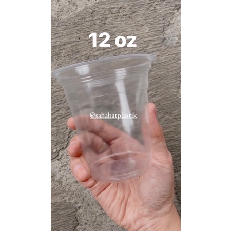 Jual GELAS PLASTIK POP ICE 10 12 14 16 OZ / GELAS ES TEH TAKJIL ...