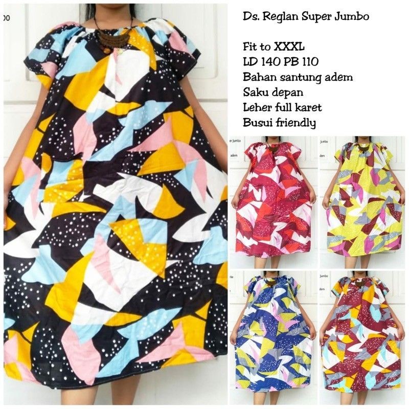 Jual daster jumbo kerut | Shopee Indonesia