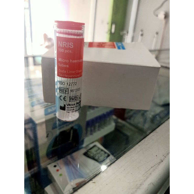 Jual Tabung hematokrit VITREX Micro Haematocrit / Tabung Hematokrit ...