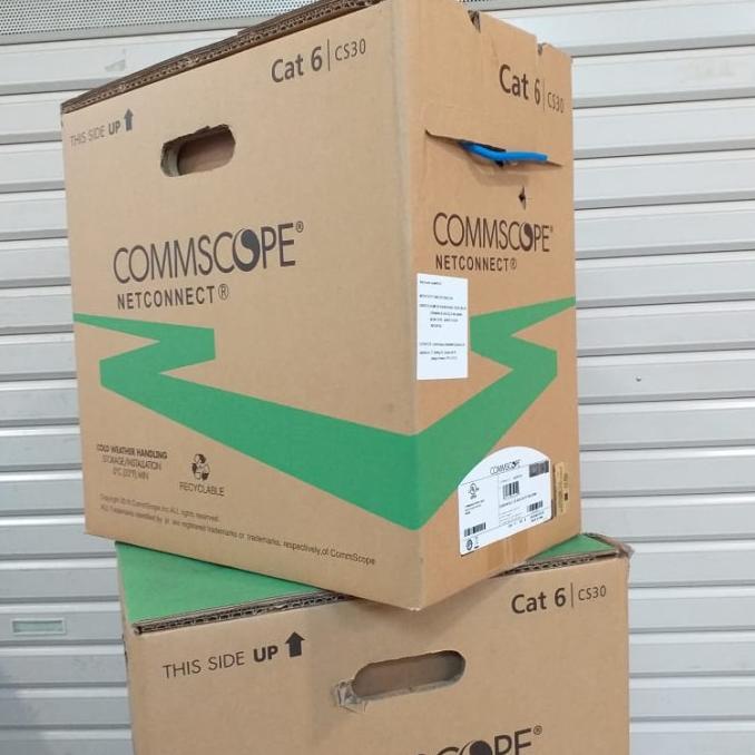 Jual Amp Commscope Utp Cat6 Blue 305M/Kabel Lan Cat 6 | Shopee Indonesia