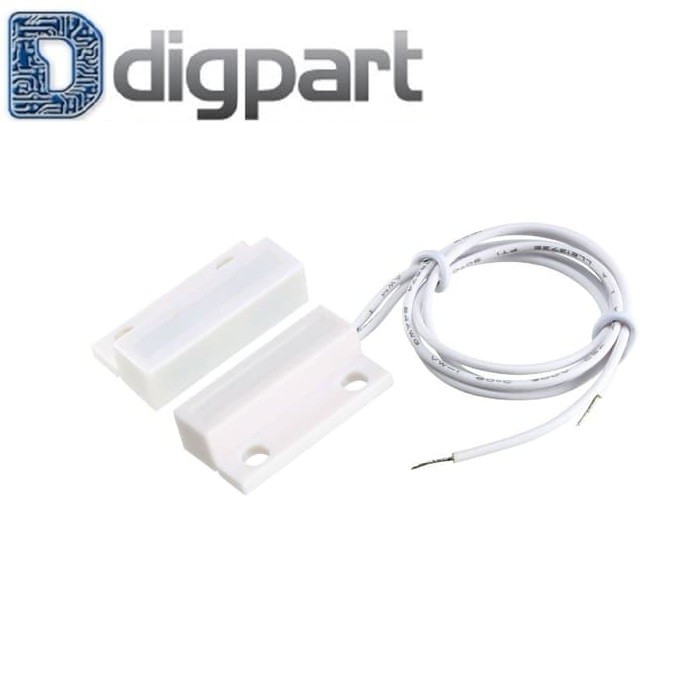 Jual Magnetic Door Switch MC-38 Sensor Pintu Magnetik MC38 | Shopee ...