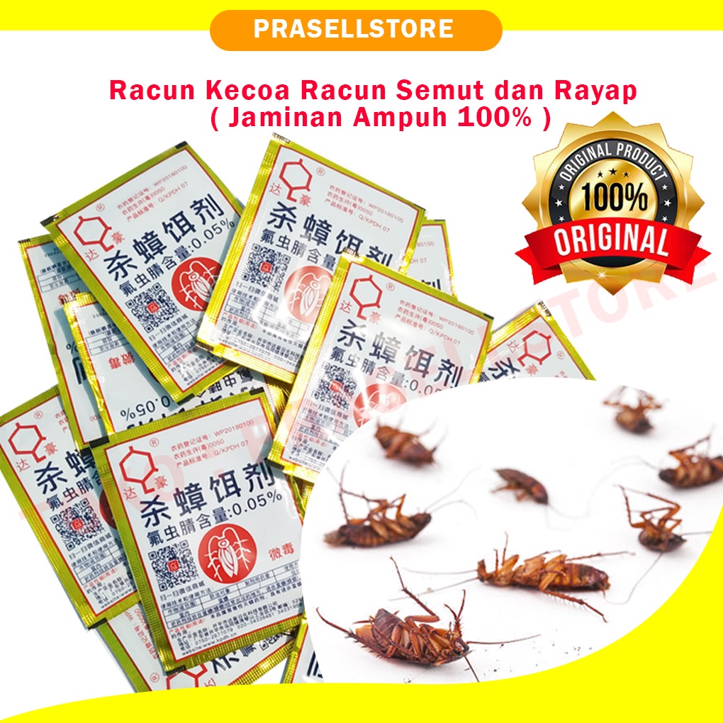 Jual Racun Kecoa Mie Zhang Qing / Bubuk Racun Anti Kecoa - Dijamin ...