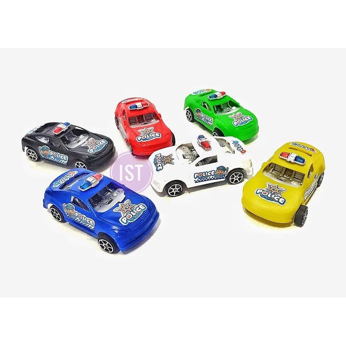 Jual Mobil Plastik Police Pull Back mainan anak kecil dan bayi aman ...