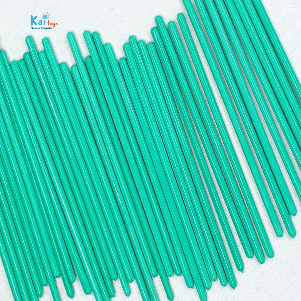 Jual Stik Lolipop 40 pcs/ Alat Hitung Montessori / Latihan Berhitung ...