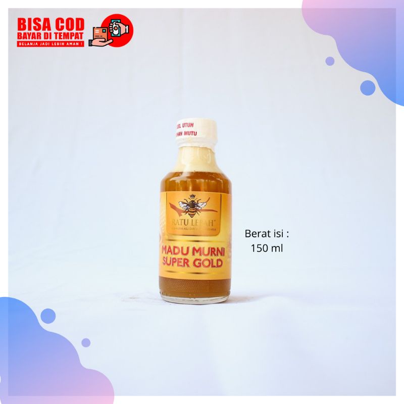Jual [ 100% asli murni fresh ] Madu Murni Asli Ratu Lebah 150 ml madu ...