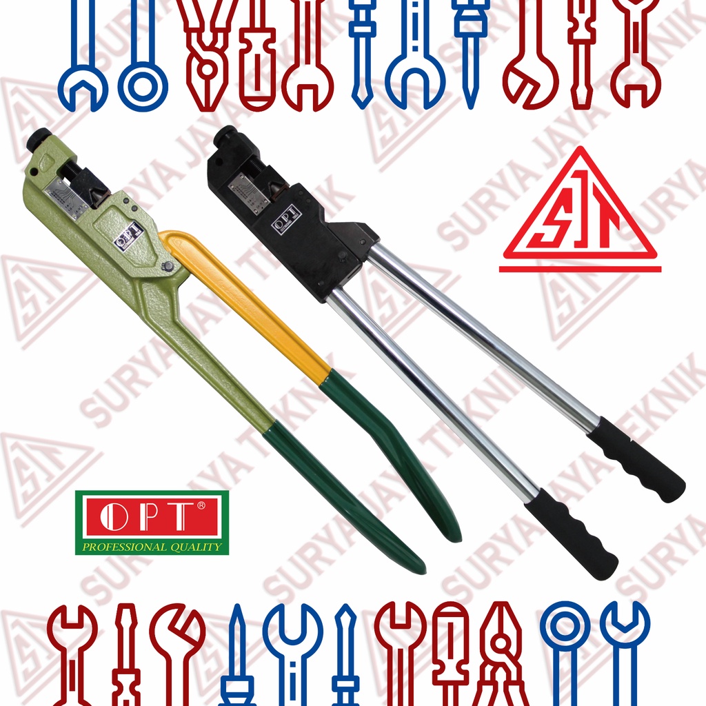 Jual OPT Tang Crimping Manual Skun Hand Crimping Tool Type KH | Shopee ...