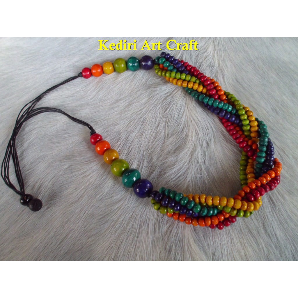 Jual kalung kayu kopi warna rasta model plinter 1 BY KEDIR ART CRAFT ...