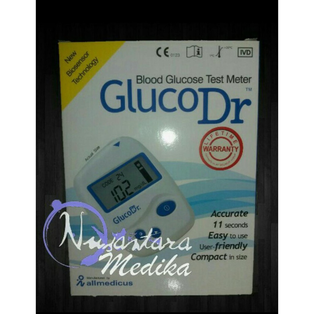 Jual Gluco Dr Bio Sensor AGM-2100 ( Tanpa Strip ) | Shopee Indonesia