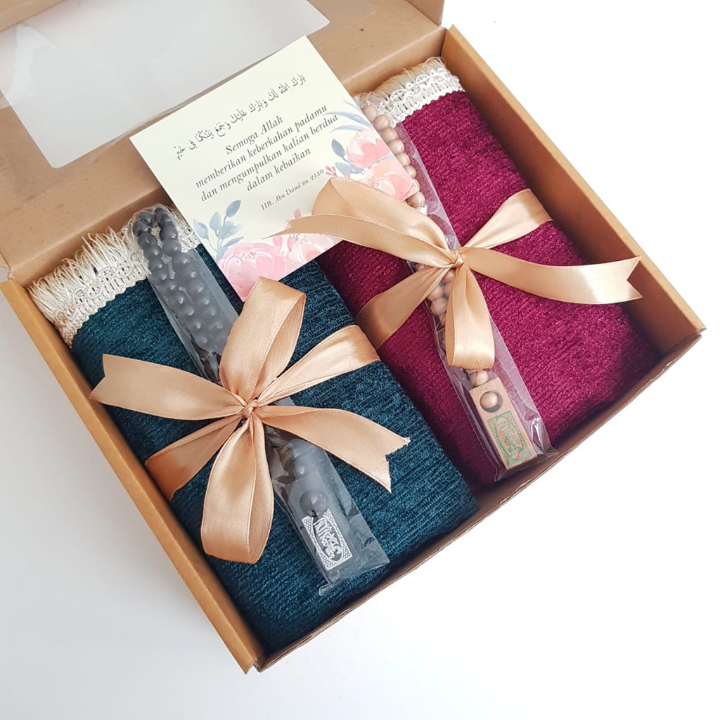 Jual [BCPT2] Hampers Sajadah KADO PERNIKAHAN WEDDING HADIAH PERNIKAHAN ...