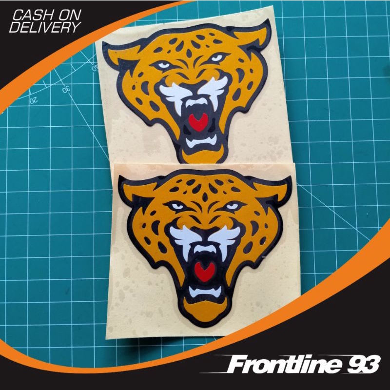 Jual Cetak Cutting Sticker Logo Leopard Custom Stiker Cutting Racing ...
