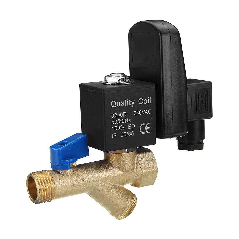 Jual Electric Solenoid Timer Auto Water Valve One Body Type 1/2 Inch ...