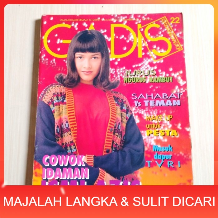 Jual Majalah GADIS No.22 Agu 1993 FARA DIANA Langka | Shopee Indonesia