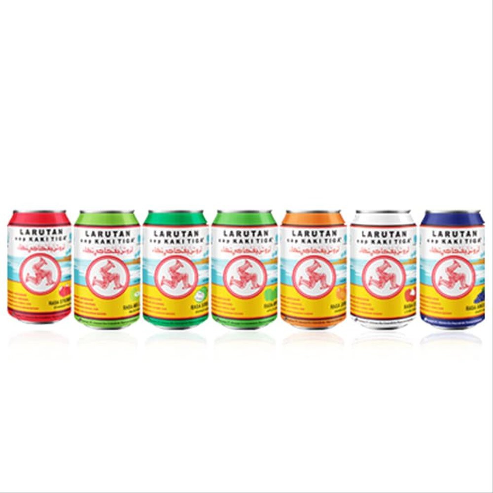 Jual Larutan Penyegar Cap Badak/Kaki 3 Kaleng 320 Ml (3 Varian Rasa Leci, Jeruk, Dan Jambu ...