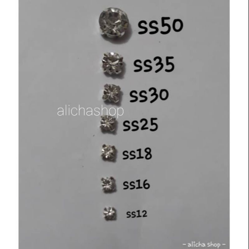 Jual Diamond cangkang ss / lusin | Shopee Indonesia