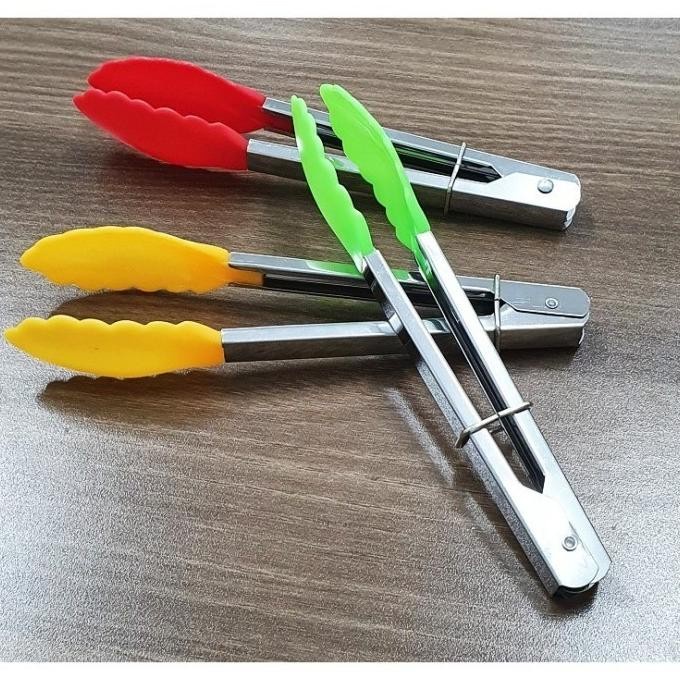 Jual TONGS PENCAPIT SILIKON TONGS PENJEPIT KUE GORENGAN - TANPA STRIP ...